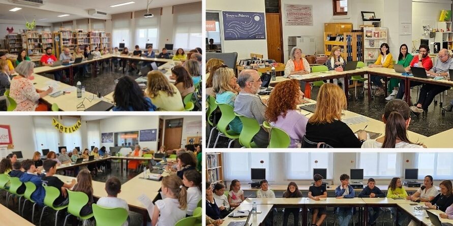 Aprender e Agir: Alunos do AE Venda Pinheiro dão voz às suas ideias pelo ambiente - Blogue RBE