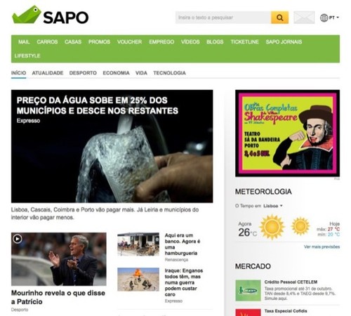 Portal SAPO - Ajuda SAPO