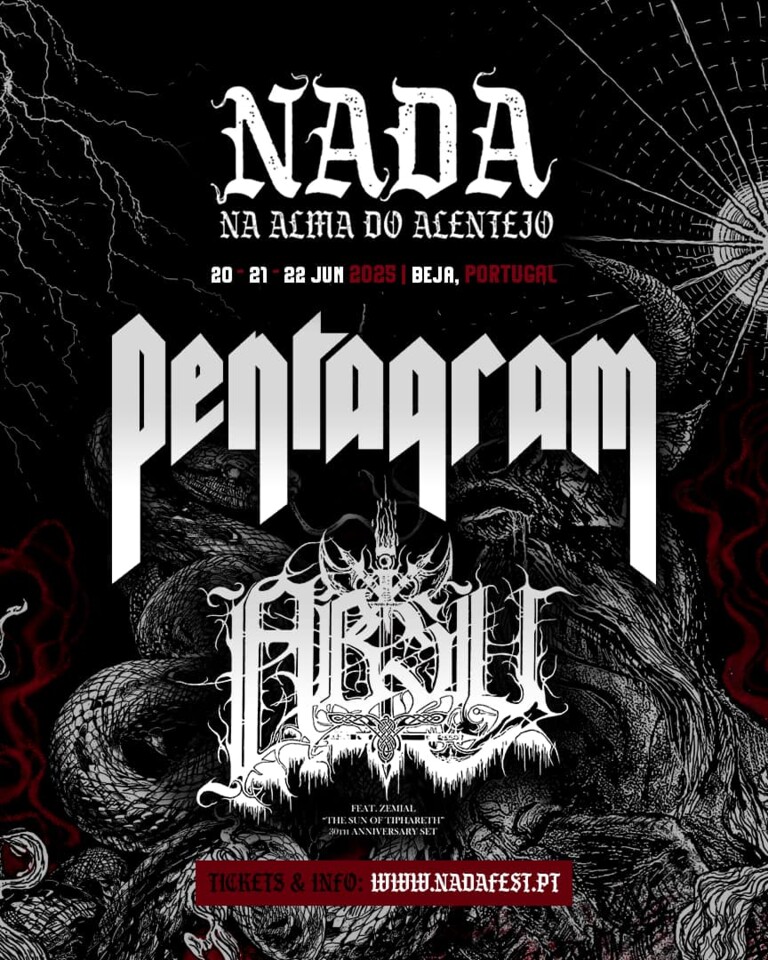 PENTAGRAM e ABSU confirmados no NADA Fest 2025 - Metal Global