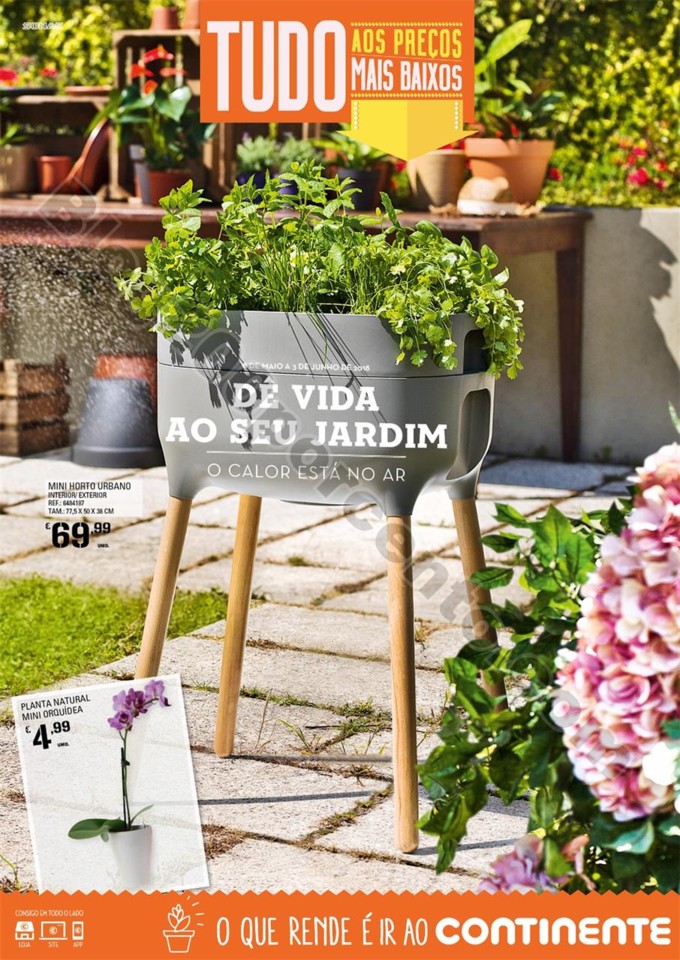 Antevisão Folheto CONTINENTE Jardim promoções de 8 maio a 3 junho ...