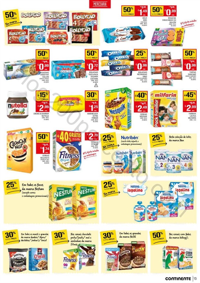 Antevisão Folheto CONTINENTE Promoções de 7 a 13 março - Blog 200 ...